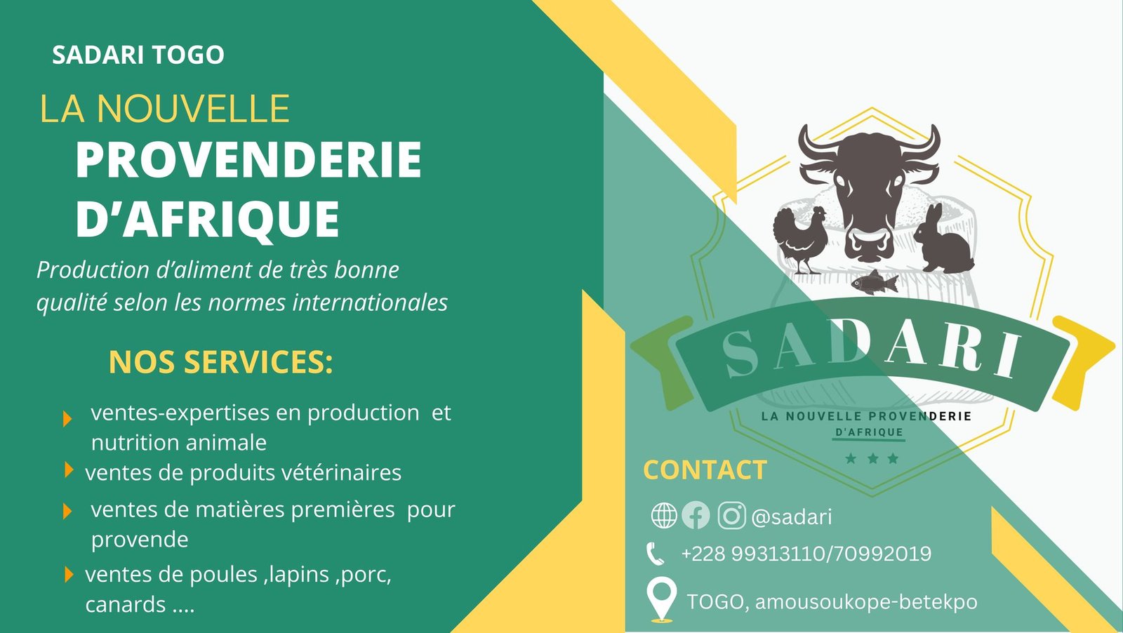 SADARI : la Révolution de la provenderie en Afrique qui fournit les ...