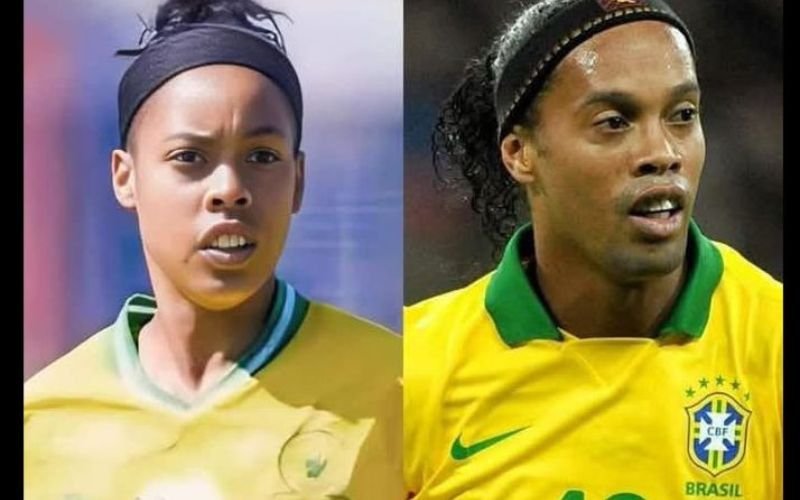 Miche Minnies: Is Ronaldinho Her Father? The South African Footballer ...