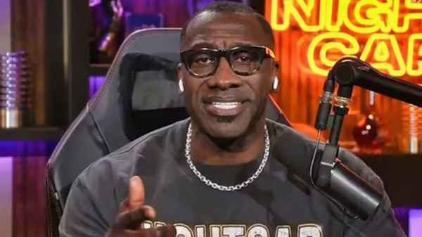 Shannon Sharpe is Going Viral With a New Look, Posing in Front of $20 ...